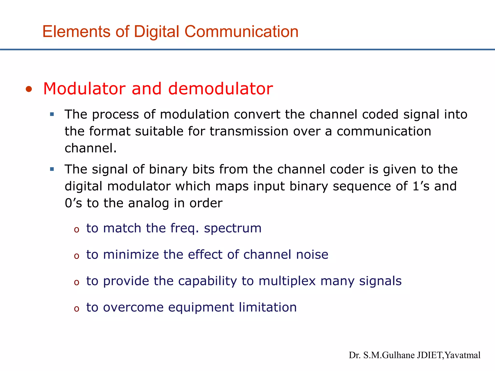 Introduction to Digital Communication | PDF
