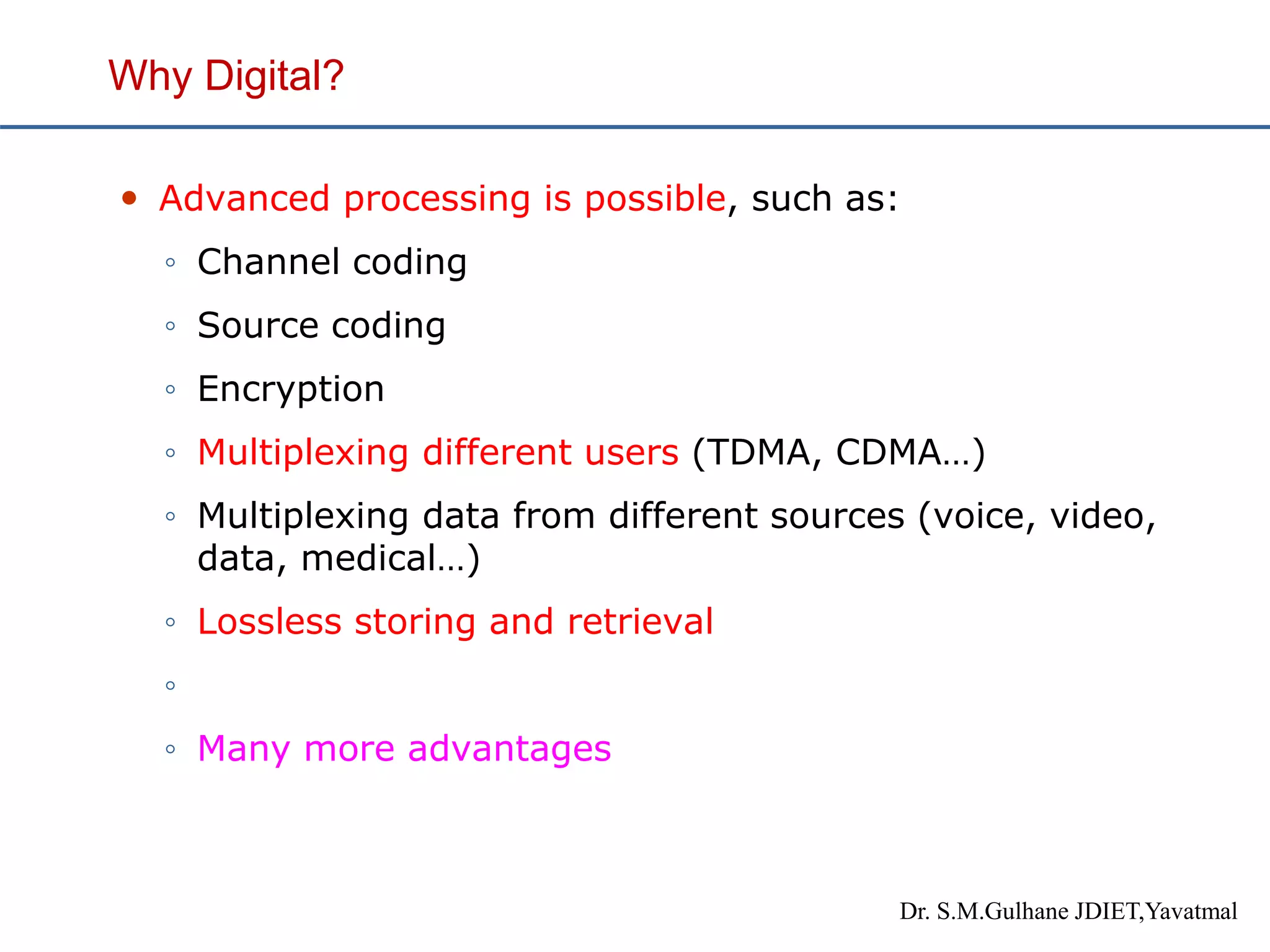 Introduction to Digital Communication | PDF