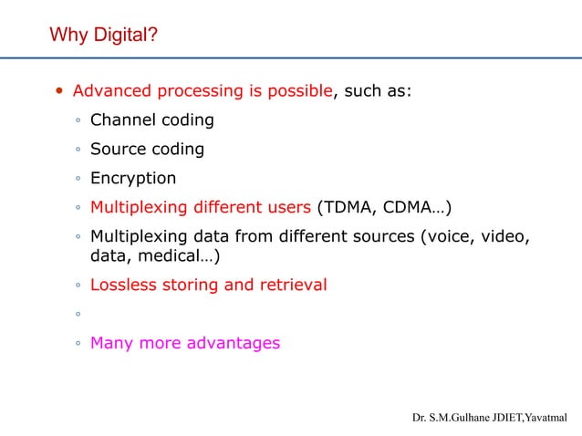 Introduction to Digital Communication | PDF | Computer Networking | Computing