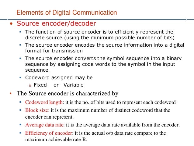 Introduction To Digital Communication 