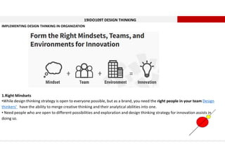 DESIGN THINKING in architecture- Introduction | PDF