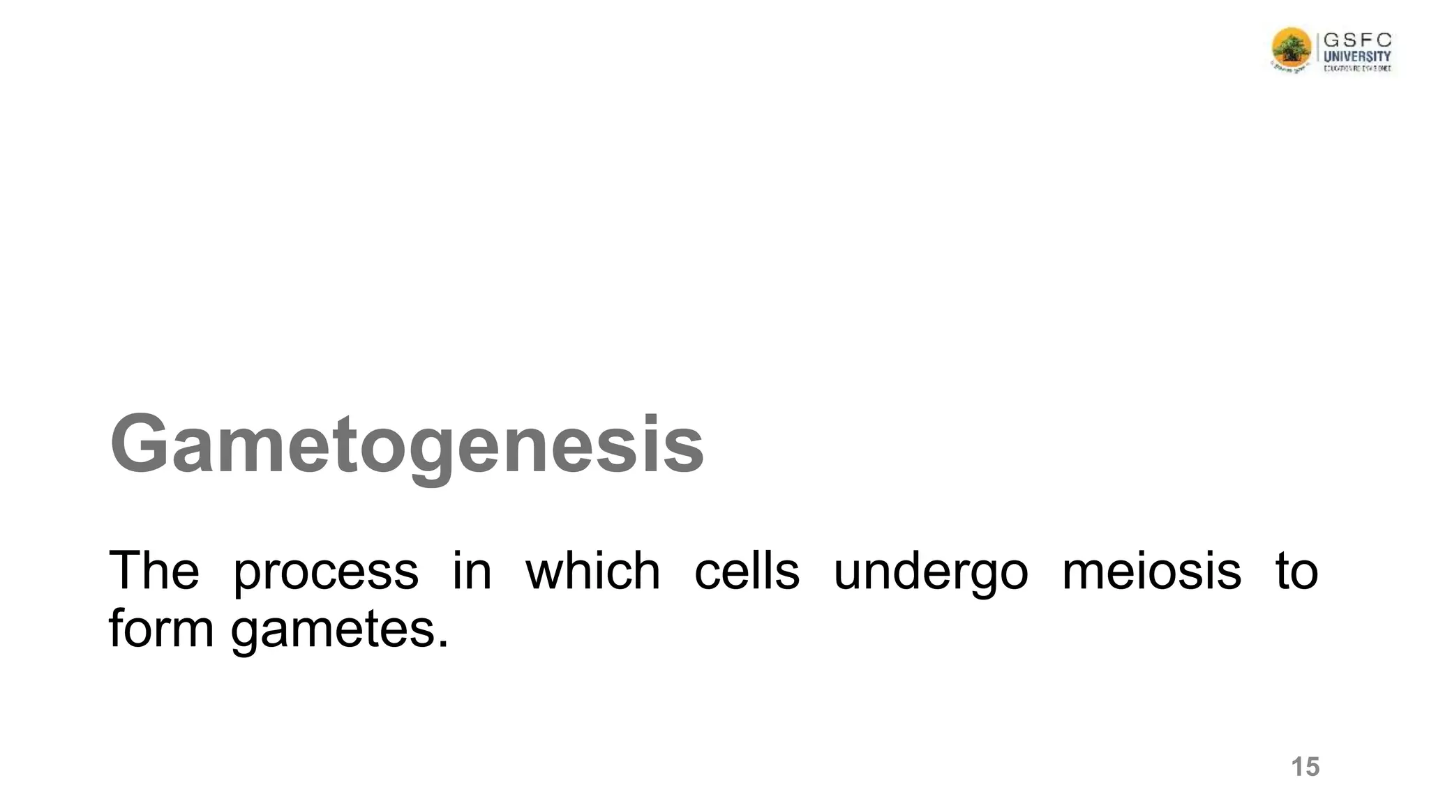 Gametogenesis, fertilization and types of eggs | PPTX
