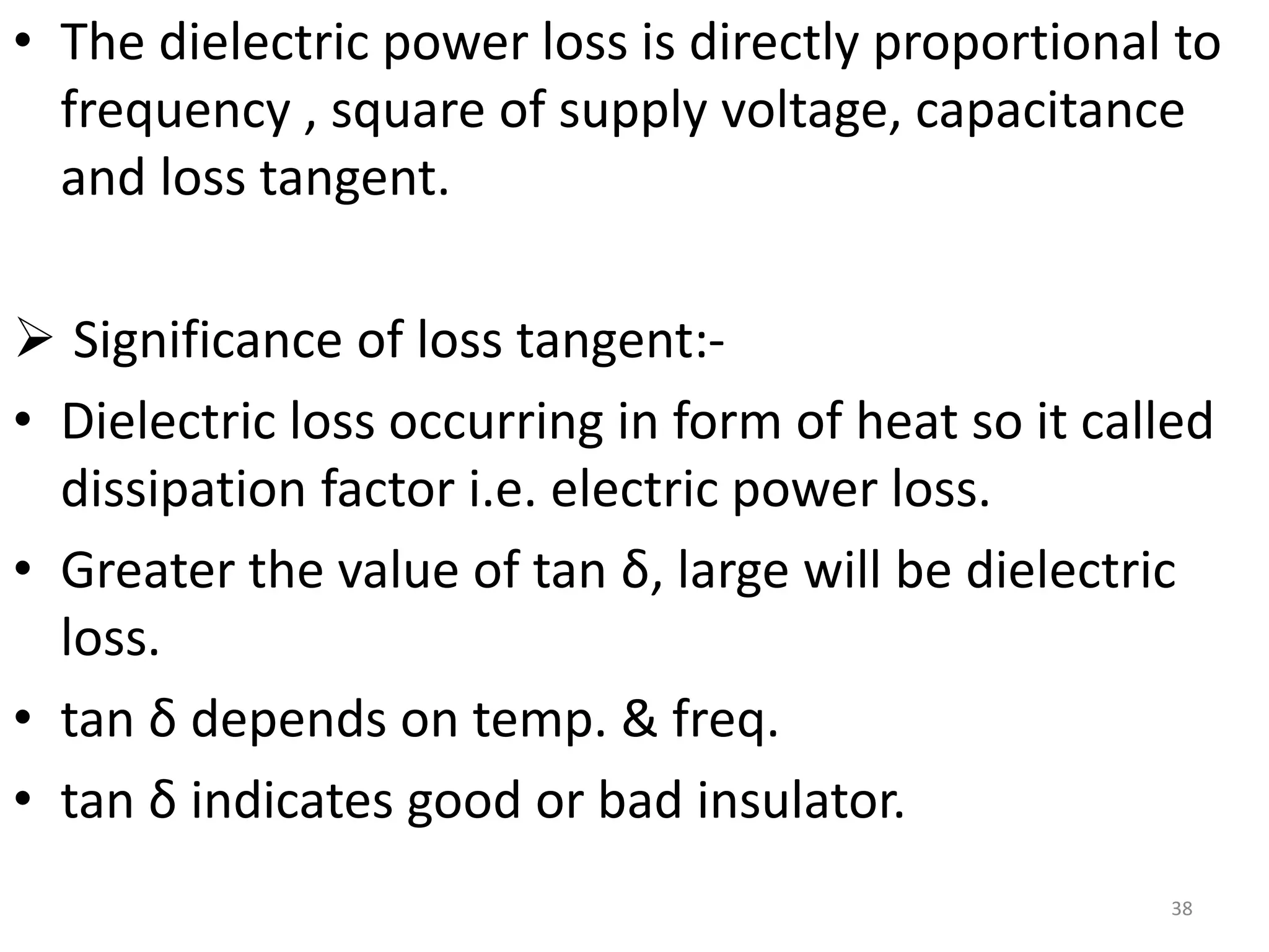 Dielectric Properties of Insulating Materials | PDF