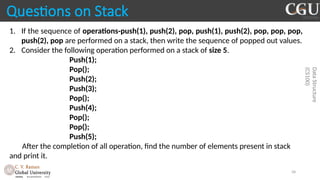 Comprehensive Introduction to Linear Data Structures: Stack & Queue in ...