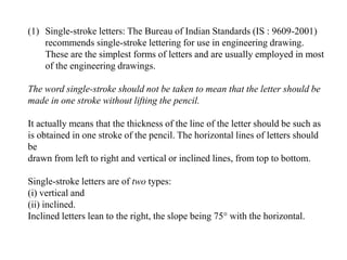 Unit 1 Engineering graphics geometry and lines | PPTX