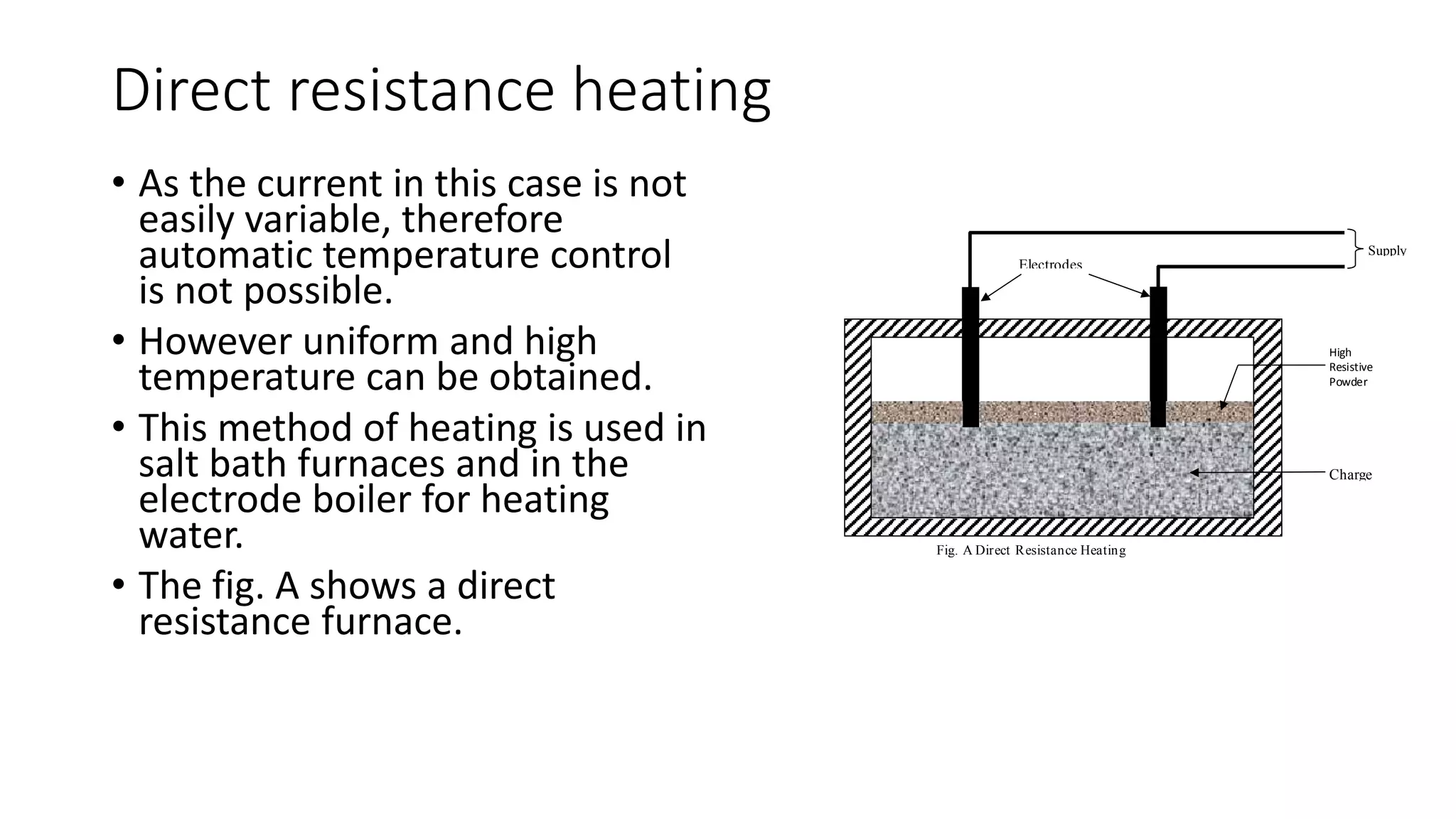 Resistance heating | PPTX