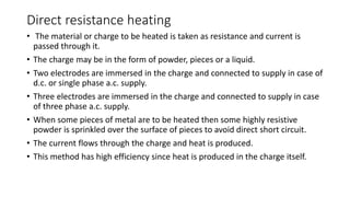 Resistance heating | PPTX