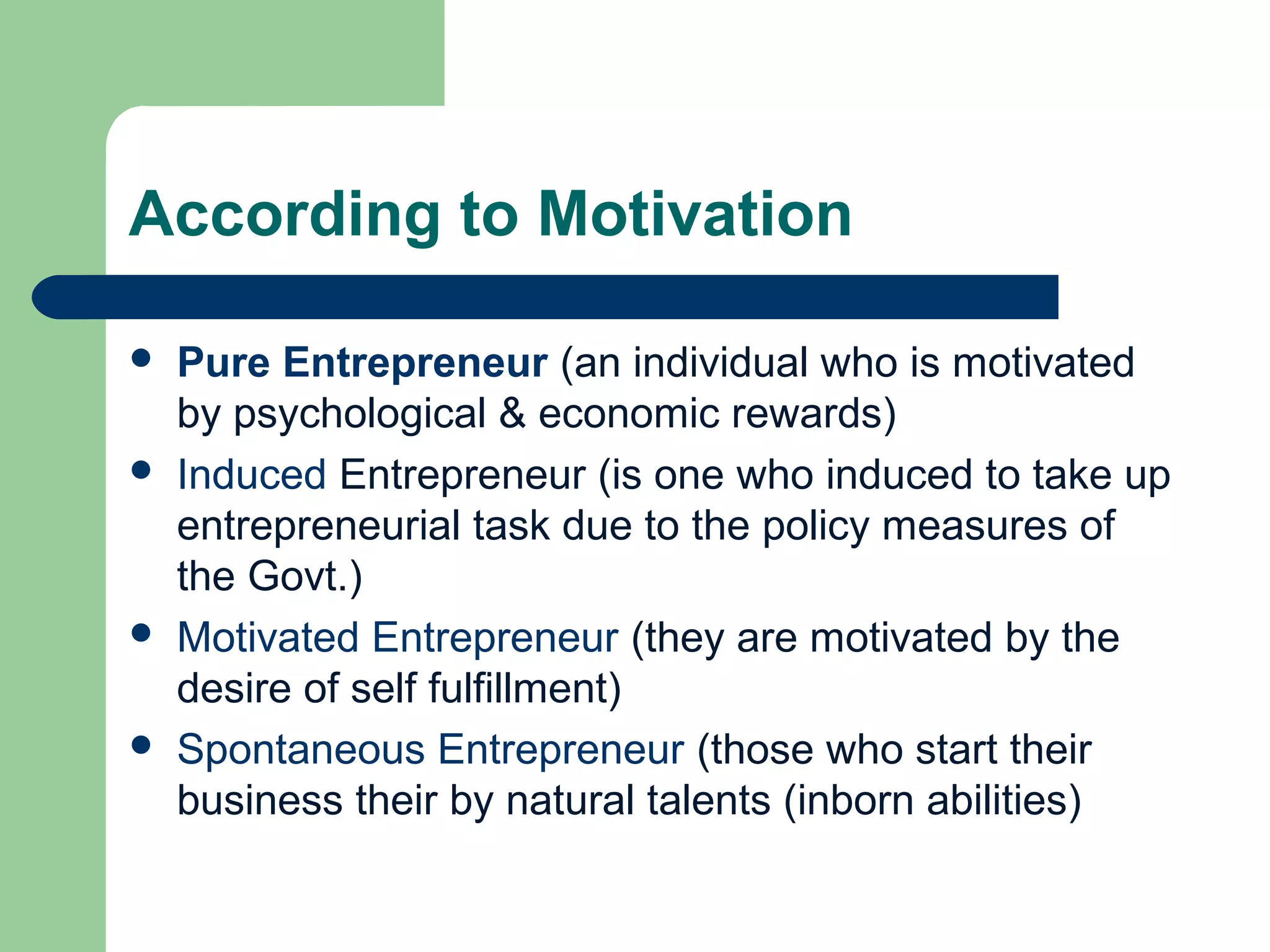 ppt on Entrepreneur | PPT