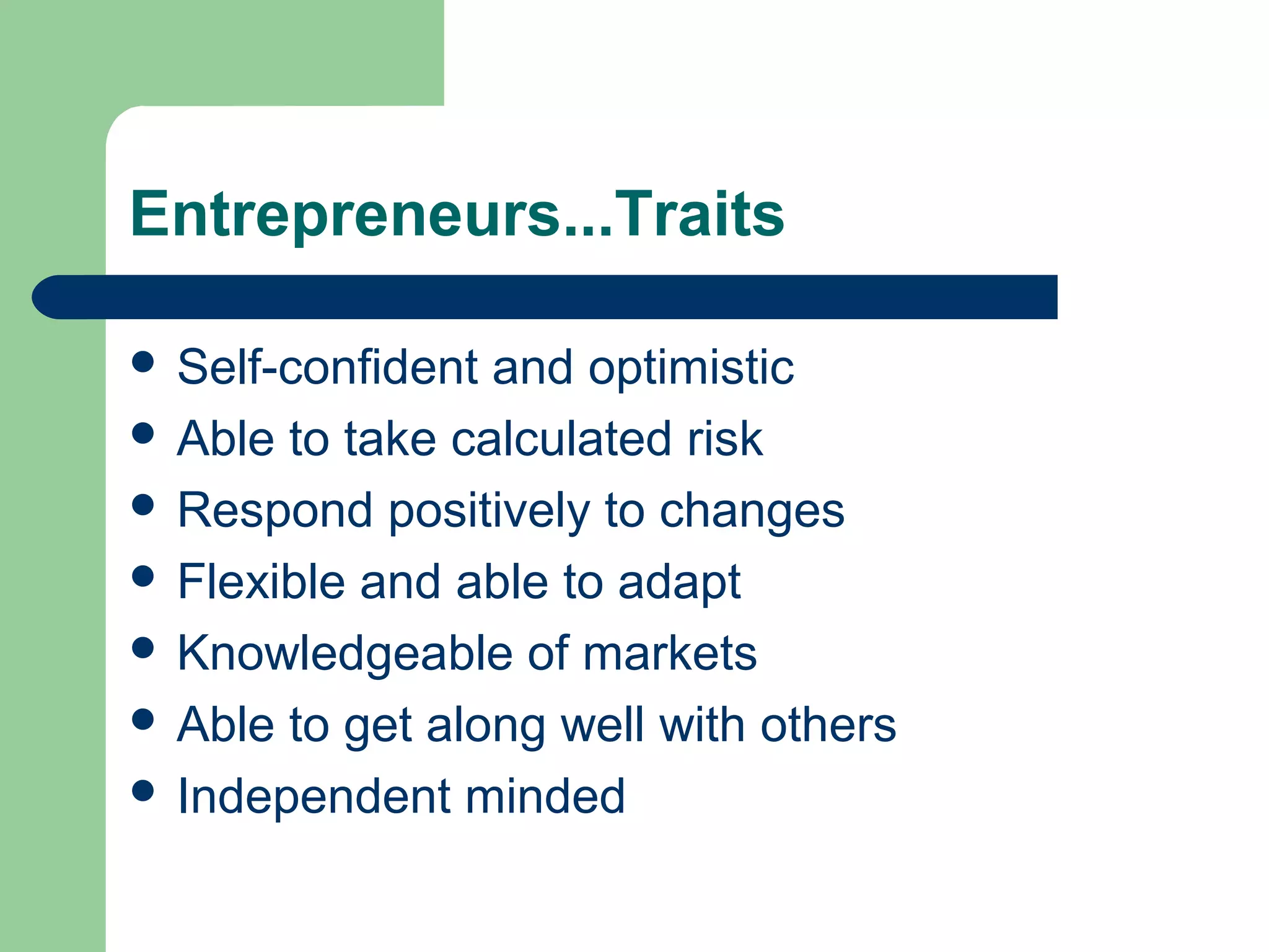 ppt on Entrepreneur | PPT