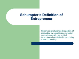 ppt on Entrepreneur | PPT