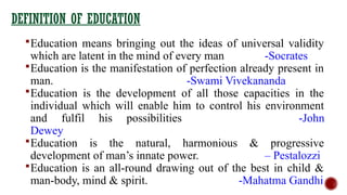 unit 1 Introduction and Theoretical Foundations of educational ...