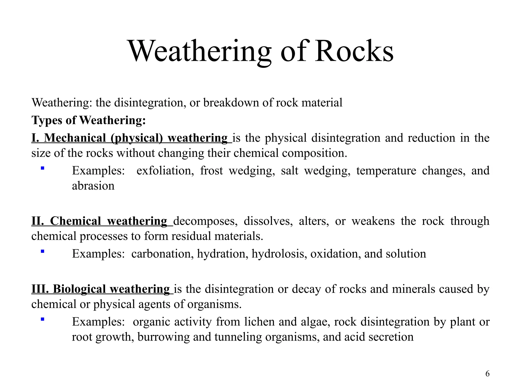 Engineering Geology UNit I power point presentation | PPTX
