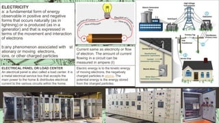 Unit 1 electricity | PPTX | Power and Energy Industry | Industries