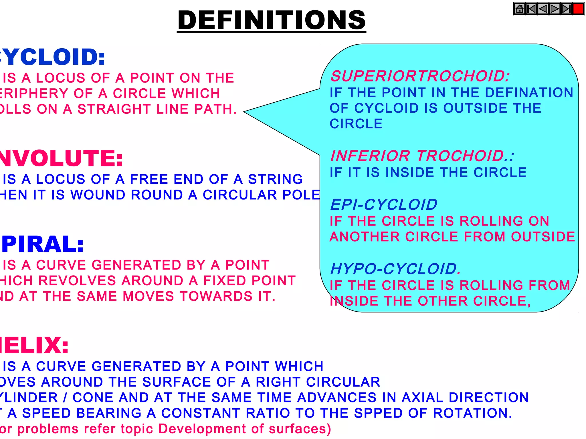Unit 1 engineering curves | PPT