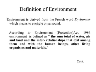 UNIT 1 EVS(Mechanical engineering)..pptx