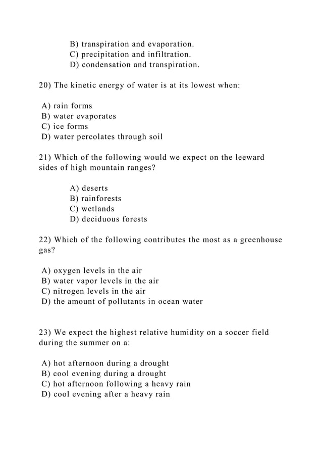 Unit 1 Examination38GED 108 Environmental ScienceM.docx