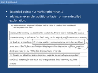 Unit 1 Exam Questions – Section A | PPT