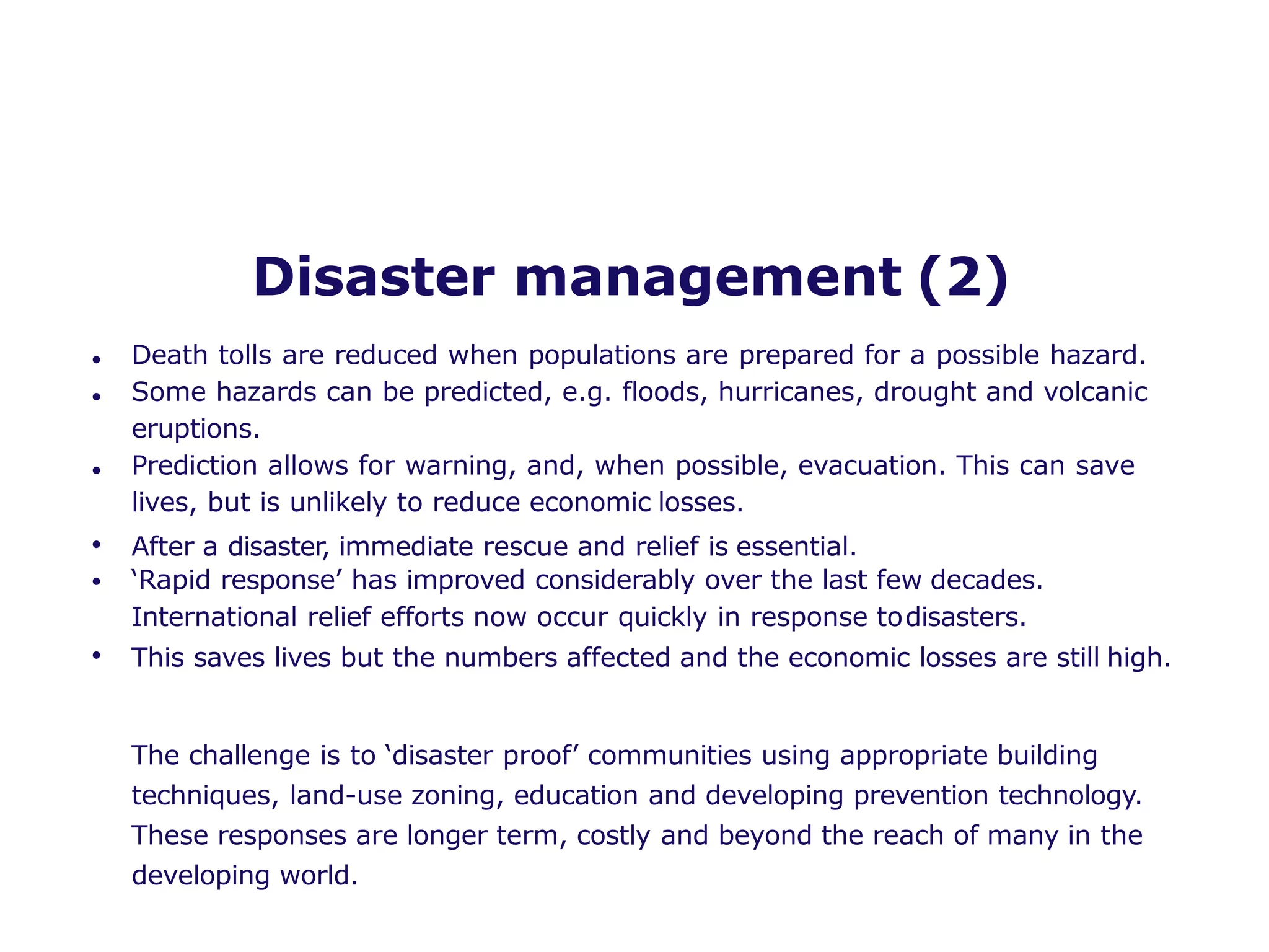 Unit1f global disaster trends | PPTX