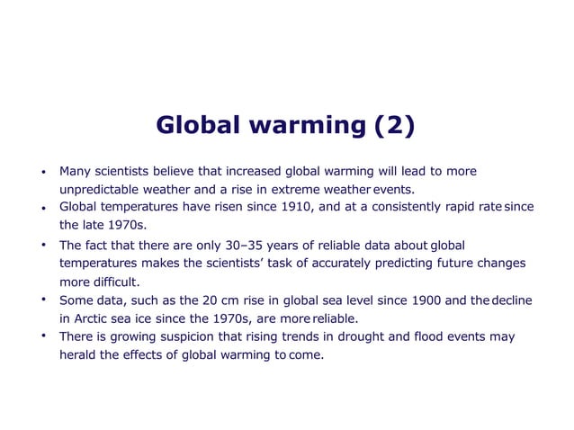 Unit1f global disaster trends | PPTX | Geography | Science