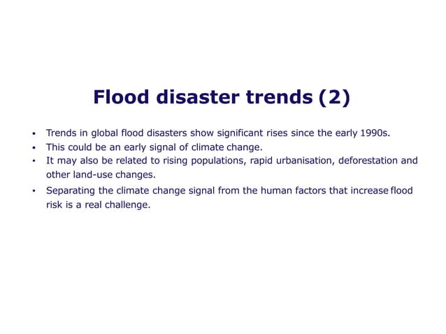 Unit1f global disaster trends | PPTX | Geography | Science