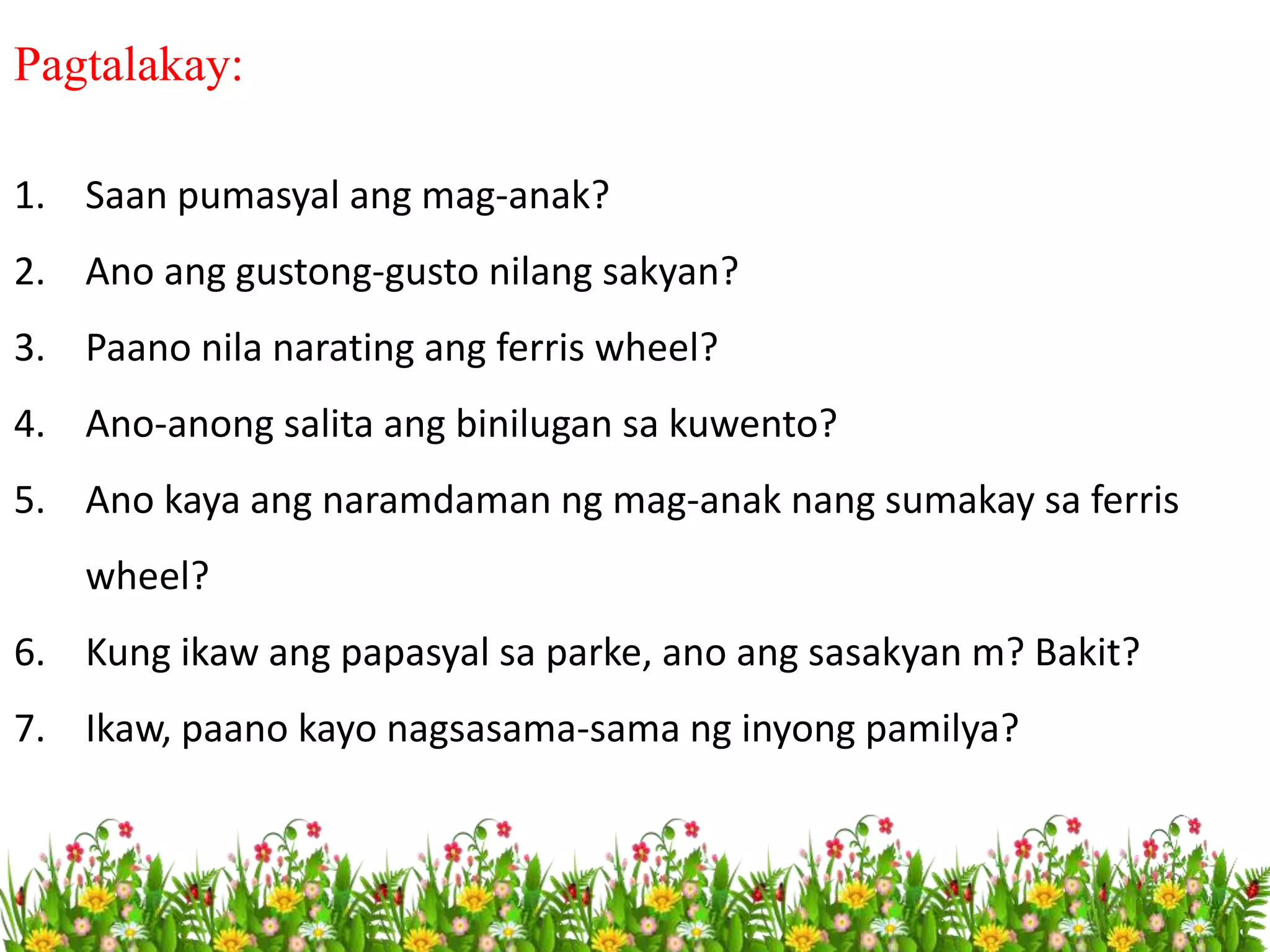 UNIT 1, FILIPINO WEEK 6, Day 1-4.ppsx