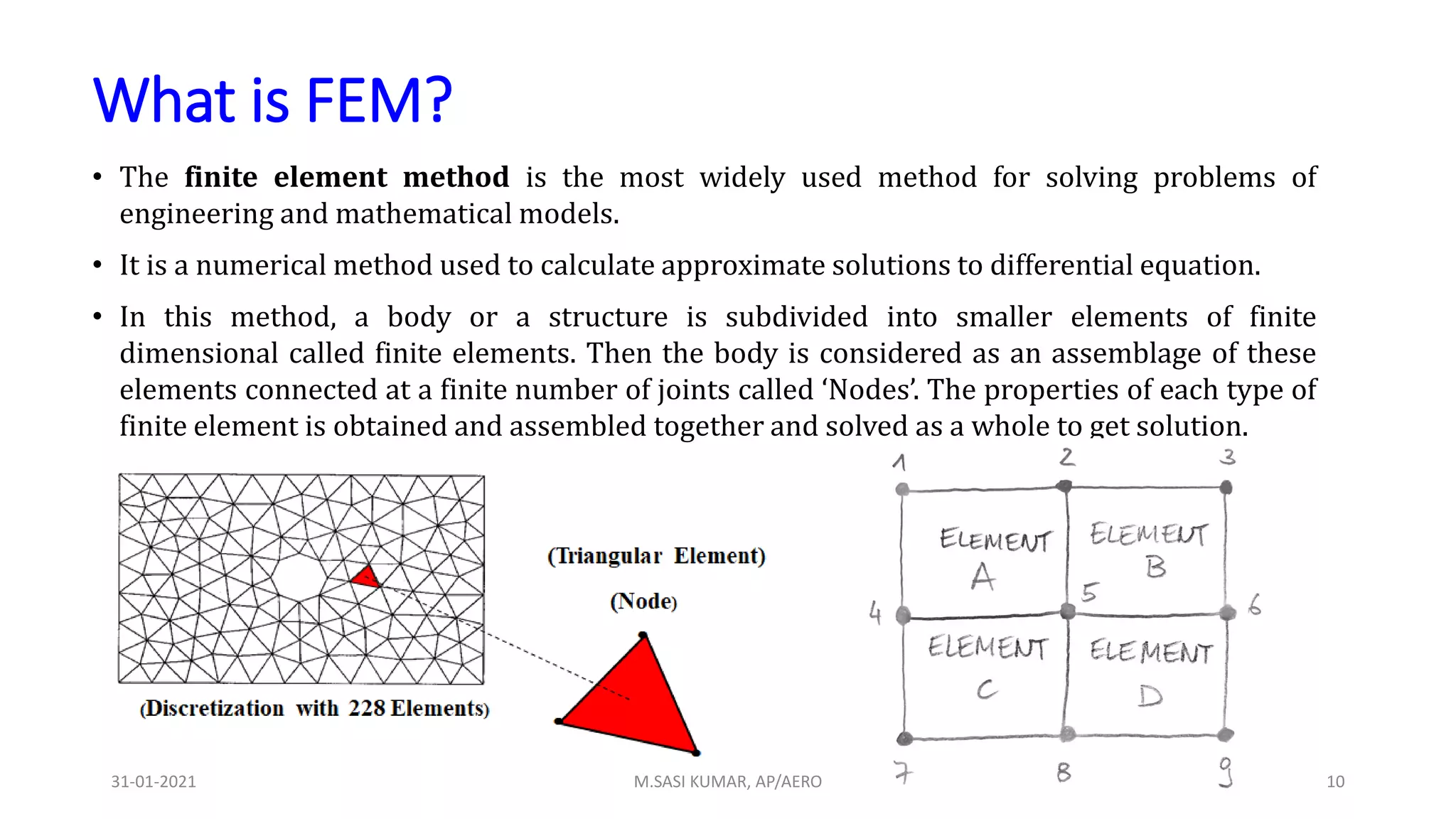 Finite Element Method Pdf Physics Science