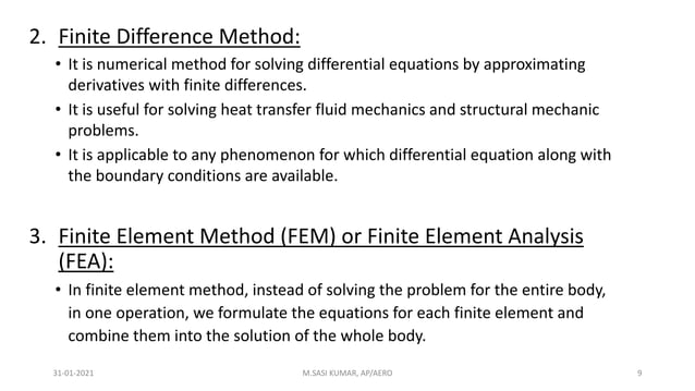 Finite Element Method | PDF | Physics | Science