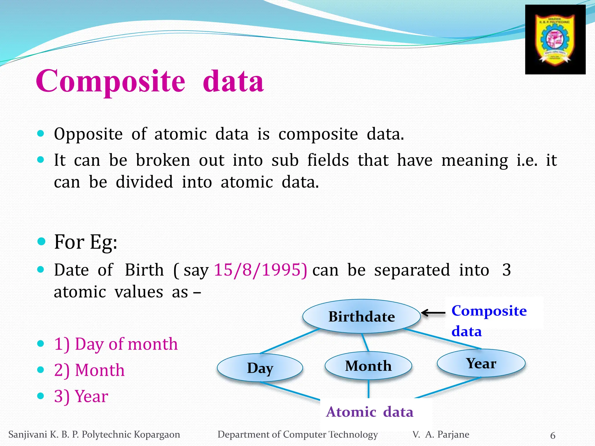 Introduction To Data And Data Structure Definition Ppt