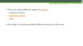 Unit 1 - SAP System Architecture | PPTX