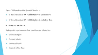 flow of fluid and its mechanism along with principle | PPTX