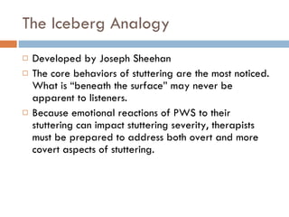 Unit 1 Fluency, Disfluency, and Stuttering | PPT
