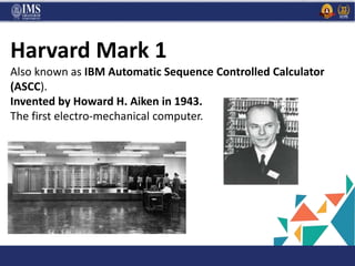 Automatic Sequence Controlled Calculator