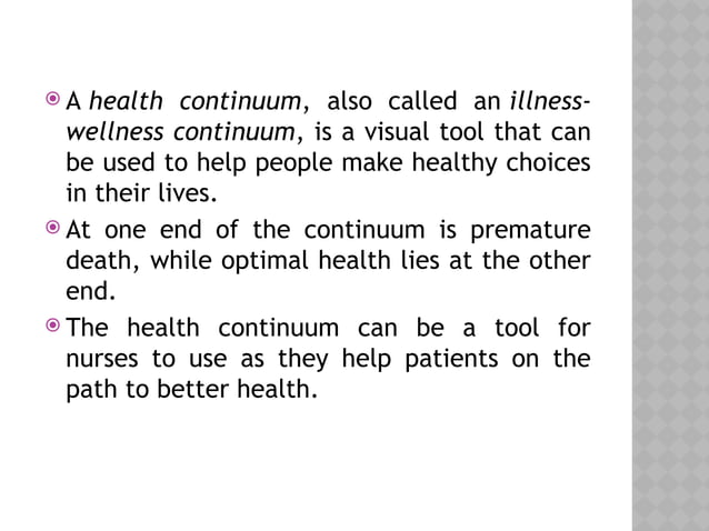 UNITY-1 : Introduction to Health and illness | PPTX | Diseases and ...