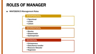 Management, Planning and Decision Making | PPTX