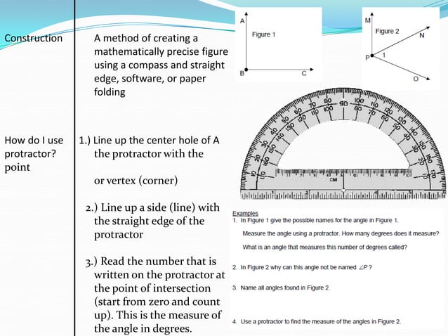 Unit 1 foundations of geometry