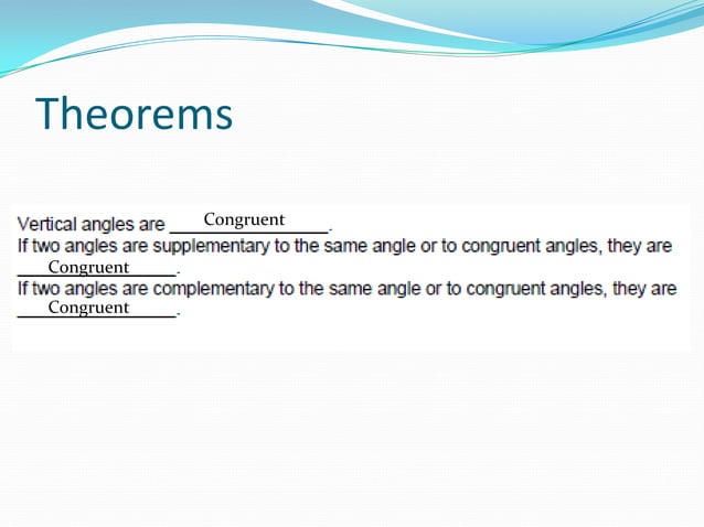 Unit 1 foundations of geometry