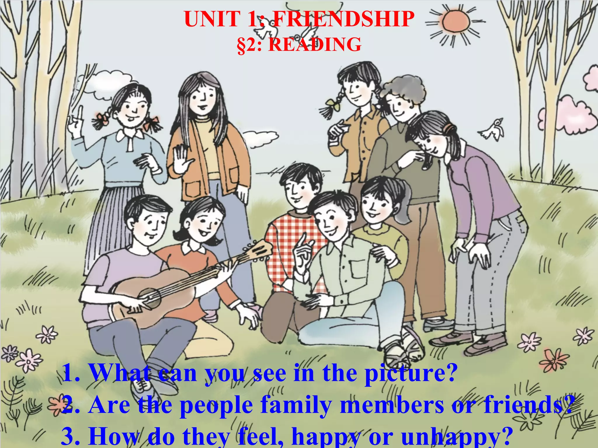 Unit 1 friendship (1) | PPT