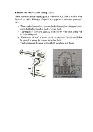 Unit 1 Front Axle & Steering System | PDF