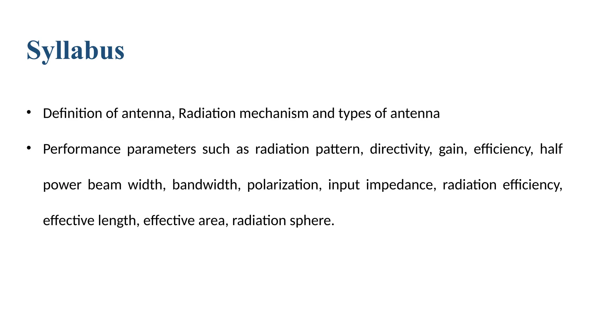 Unit1_Fundamental theory of radiation and radiating elements Full power ...