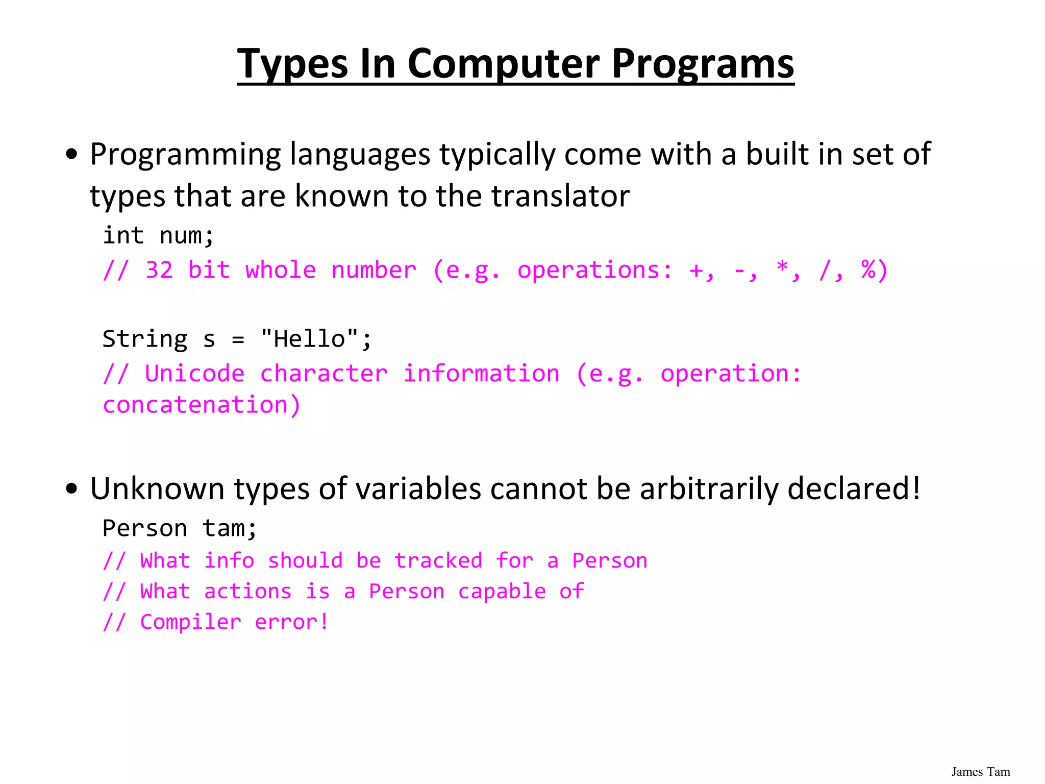 unit 1 full ppt.pptx | Programming Languages | Computing