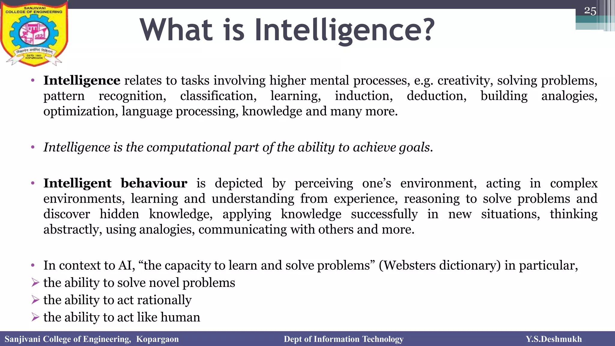 Unit 1 Fundamentals of Artificial Intelligence-Part I.pptx