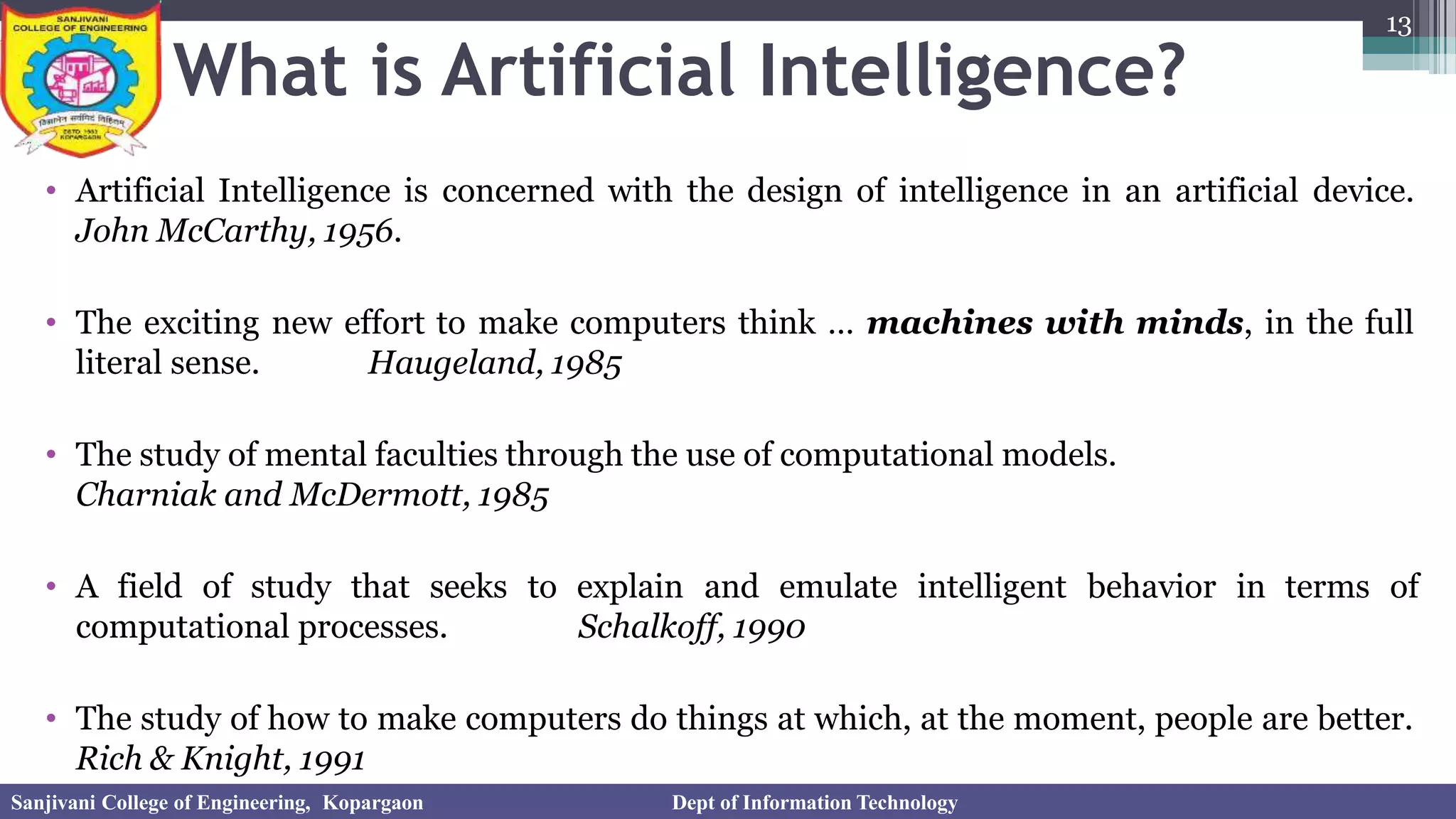 Unit 1 Fundamentals of Artificial Intelligence-Part II.pptx