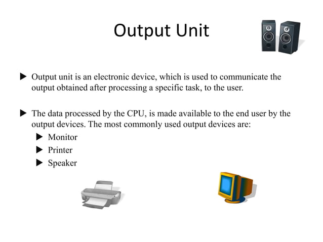 Unit 1_Fundamentals of Computing.ppttttt | PPT | Computer Peripherals | Computing
