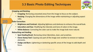 UNIT 1 UNIT 1 INTRODUCTION TO PHOTO EDDITING | PPTX