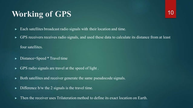 Unit1 GPS Introduction | PDF