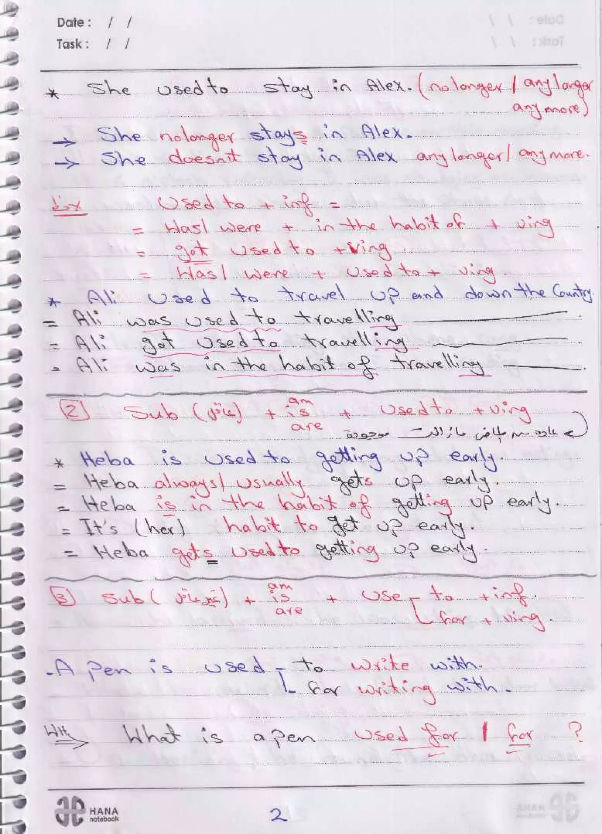 Unit1 3rd secondary stage grammar | PDF