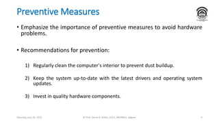 Unit 1 Hardware Problems - General Problems | PPT