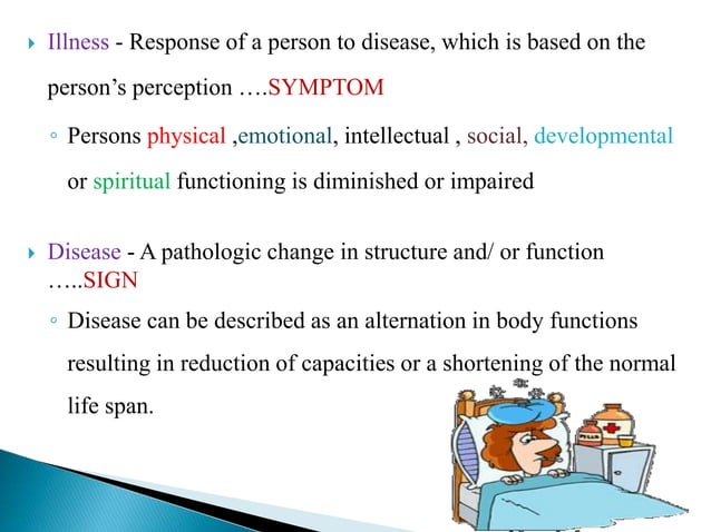 Unit 1 health and illness | PPTX