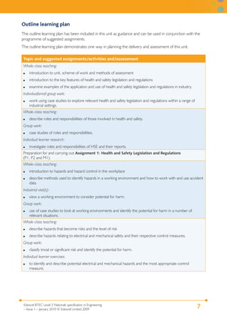 Unit 1 health_and_safety_in_the_engineering_workplace | PDF