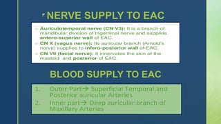 OUTER EAR MASLP | PPT